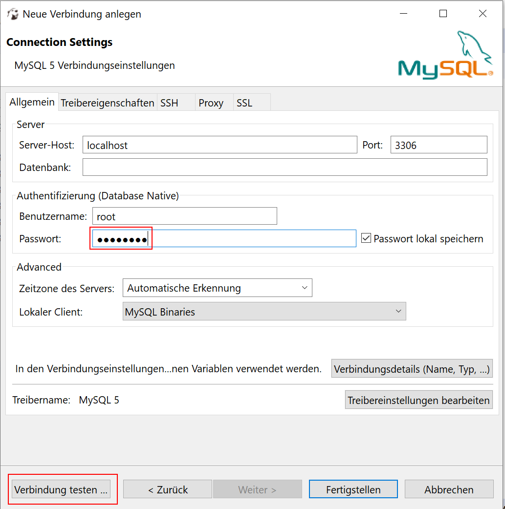 Lab "SQL - Teil 1: Setup"