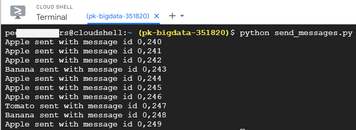 Lab "Realtime Analytics: PubSubLite Data Aggregation with Spark Streaming"
