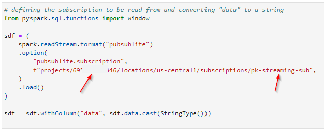 Lab "Realtime Analytics: PubSubLite Data Aggregation with Spark Streaming"